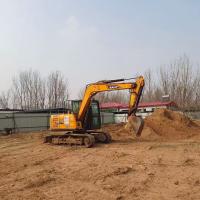 China Sany SY75C-9 Used Heavy Equipment Repossessed Mini Excavators Crawler 7 Ton for sale
