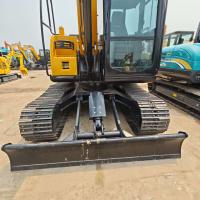 China Original SANY SY75C Pro Small Crawler Excavator 7ton With Advanced Hydraulic System and Comfortable Cabin for sale