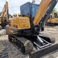 China Sany SY60C Pro 6Ton Mini Excavator Kubota Engine High Efficiency Low Fuel Consumption for Construction Landscaping for sale
