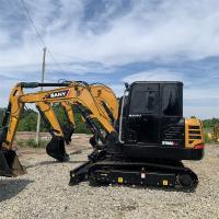 China Sany SY60C Pro 6Ton Mini Excavator Kubota Engine High Efficiency Low Fuel Consumption for Construction Landscaping for sale
