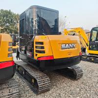 China China Sany SY60C 6ton Mini Excavator High Efficiency Crawler Type Small Digger with Kubota Engine and Hydraulic System for sale