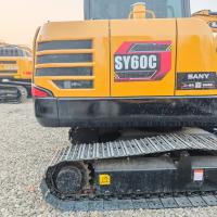 China China Sany SY60C 6ton Mini Excavator High Efficiency Crawler Type Small Digger with Kubota Engine and Hydraulic System for sale