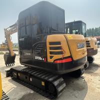 China SANY SY55C-9 5.5 Ton Used Construction Equipment Mini Repossessed Excavators Isuzu Engine 36kW for sale