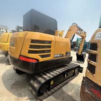 China SANY SY55C-9 5.5 Ton Used Construction Equipment Mini Repossessed Excavators Isuzu Engine 36kW for sale
