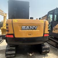 China SANY SY55C-9 5.5 Ton Used Construction Equipment Mini Repossessed Excavators Isuzu Engine 36kW for sale