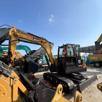 China Original 5T SY55C Used Sany Excavator Small Crawler Excavator Heavy Equipment Dealers for sale
