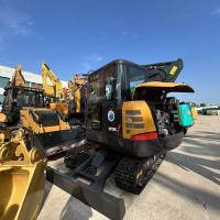 China Original 5T SY55C Used Sany Excavator Small Crawler Excavator Heavy Equipment Dealers for sale