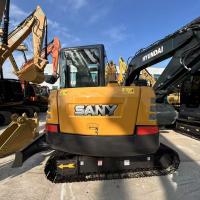 China Original 5T SY55C Used Sany Excavator Small Crawler Excavator Heavy Equipment Dealers for sale