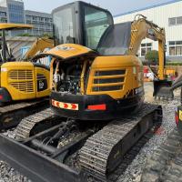 China Hot Sale Sany SY50U 5ton Compact Mini Excavator Low Fuel Consumption Flexible Movement for House Renovation and Digging Work for sale
