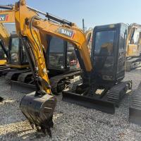 China Compact Sany 35U Mini 2nd Hand Excavator 3.5 Ton High Performance Diggers for sale