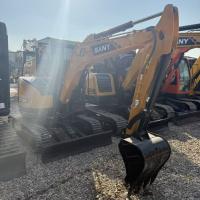 China Compact Sany 35U Mini 2nd Hand Excavator 3.5 Ton High Performance Diggers for sale