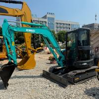 China Kobelco Sk55 2nd Hand Construction Equipment Hydraulic Excavator Digger for sale