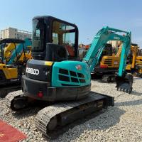 China Kobelco Sk55 2nd Hand Construction Equipment Hydraulic Excavator Digger for sale