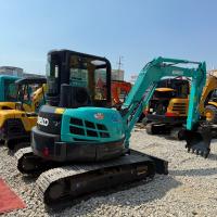 China Kobelco Sk55 2nd Hand Construction Equipment Hydraulic Excavator Digger for sale