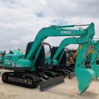 China 41kw SK75-8 Used Kobelco Excavator Heavy Equipment Dealers for sale
