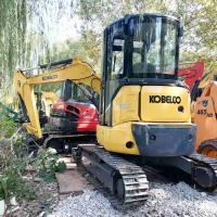 China SK35SR 3.5Ton Mini Old Kobelco Excavator Yanmar 3TNV82A Engine 18.1kW for sale