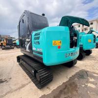 China SK75 7.5T 43kW Used Kobelco Excavator Mini Crawler Diggers for sale