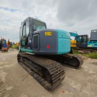 China Kobelco SK135 Used Road Construction Equipment 13.5Ton Secondhand Excavator for sale
