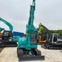 China Used Kobelco SK60 6Ton Crawler Hydraulic Excavator Construction Equipment for sale