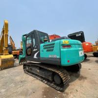 China Kobelco SK130 13 Ton Bucket Japanese Crawler CE Certified Construction Excavator 0.55 Cubic Meter Used Excavator for sale