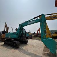 China Kobelco SK130 13 Ton Bucket Japanese Crawler CE Certified Construction Excavator 0.55 Cubic Meter Used Excavator for sale
