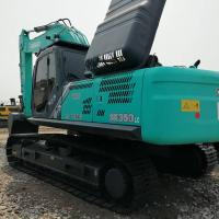 China Japan Original Kobelco SK350LC Crawler Excavator 35Ton Heavy Duty Hydraulic Digger Low Working Hours for Mining Construction for sale