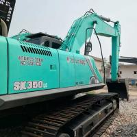China Japan Original Kobelco SK350LC Crawler Excavator 35Ton Heavy Duty Hydraulic Digger Low Working Hours for Mining Construction for sale
