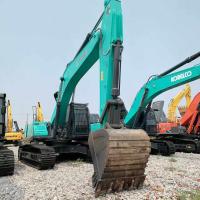 China Japan Original Kobelco SK350LC Crawler Excavator 35Ton Heavy Duty Hydraulic Digger Low Working Hours for Mining Construction for sale