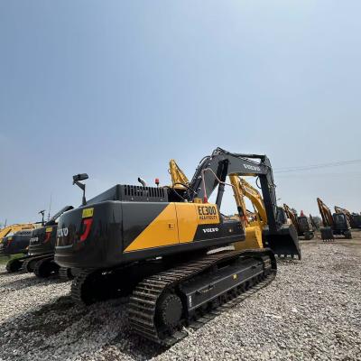 China Used Volvo 300 Perfect Condition 30 Ton Crawler Excavator Kawasaki Hydraulic Valve Gear Bearing Perfect Engine Used Excavator for sale