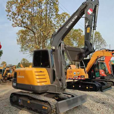 China EC60D Used Volvo Excavator 6Ton Crawler Compact Construction Equipment for sale