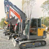 China EC60D Used Volvo Excavator 6Ton Crawler Compact Construction Equipment for sale
