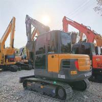 China EC60D Used Volvo Excavator 6Ton Crawler Compact Construction Equipment for sale