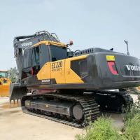 China Hot Selling VOLVO EC220 22Ton Crawler Hydraulic Low Hours Good Condition Used Excavator in Stock for Sale for sale