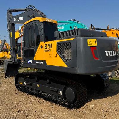 China D6E Engine Used Volvo Ec210 Excavator Road Construction Machines 123KW for sale
