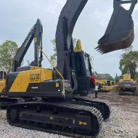China D6E Engine Used Volvo Ec210 Excavator Road Construction Machines 123KW for sale