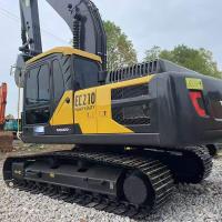 China D6E Engine Used Volvo Ec210 Excavator Road Construction Machines 123KW for sale