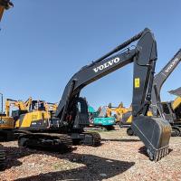 China D6E Engine Used Volvo Ec210 Excavator Road Construction Machines 123KW for sale