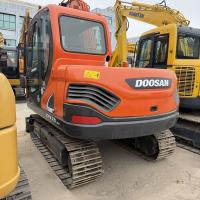 China Farm 7500KG Used Doosan Excavator DX75 Crawler Dirt Equipment for sale