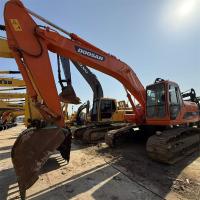 China Doosan DH220 DH220LC-7 22 Ton Crawler Excavator Used Hydraulic Digger Korea Original Construction Machinery for Sale for sale