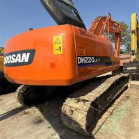 China Doosan DH220 DH220LC-7 22 Ton Crawler Excavator Used Hydraulic Digger Korea Original Construction Machinery for Sale for sale