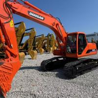 China 22 Ton Used Doosan DH225LC-7 Hydraulic Excavator Reliable Korea Digger for Earthmoving & Road Building Works for sale