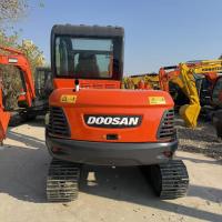 China Low Hour Used Doosan DX60 6 Ton Hydraulic Mini Excavator 500 Working Hours Original Korea Digger for sale