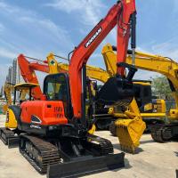 China Demolition Mini Used Doosan Excavator Heavy Duty Equipment DX60-9C 6 Ton for sale