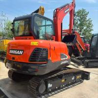 China Demolition Mini Used Doosan Excavator Heavy Duty Equipment DX60-9C 6 Ton for sale