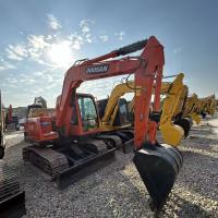China 7 Ton Used Earthmoving Equipment Road Machinery Excavator DOOSAN DX75LC-9C for sale