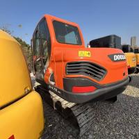 China 7 Ton Used Earthmoving Equipment Road Machinery Excavator DOOSAN DX75LC-9C for sale