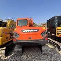 China 7 Ton Used Earthmoving Equipment Road Machinery Excavator DOOSAN DX75LC-9C for sale
