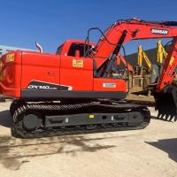 China Hot Selling DOOSAN DX140LC-9C 14Ton Crawler Hydraulic Low Hours Good Condition Used Excavator in Stock for Sale for sale