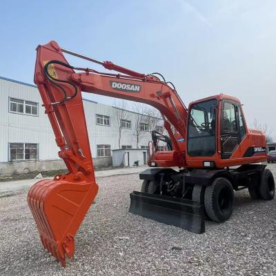 China Pre Owned Used Doosan Excavator DH150W-7 Digger Heavy Equipment for sale