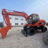 China Pre Owned Used Doosan Excavator DH150W-7 Digger Heavy Equipment for sale